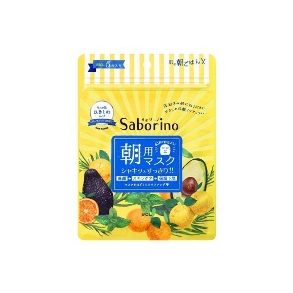 SABORINO Morning Facial Sheet Mask 5pz » Moody Skin - Skincare Coreana