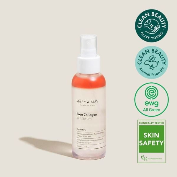 MARY & MAY Rose Collagen Mist Serum » Moody Skin - Skincare Coreana ...
