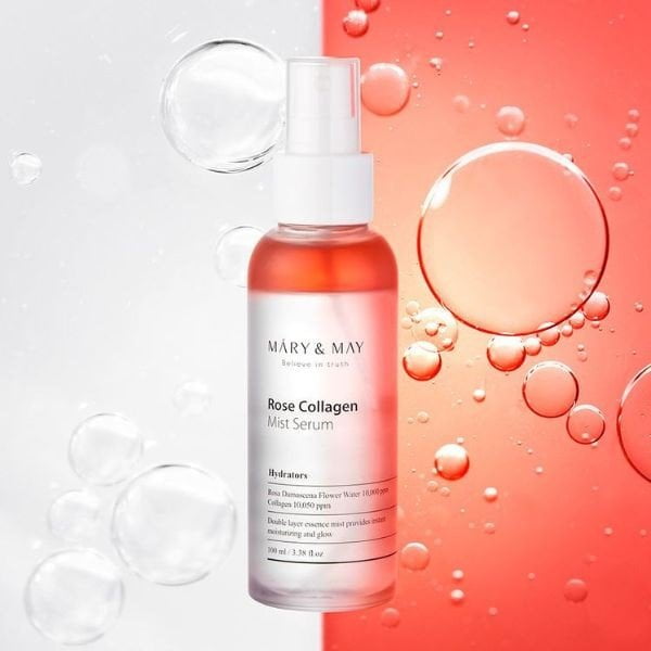 MARY & MAY Rose Collagen Mist Serum » Moody Skin - Skincare Coreana ...