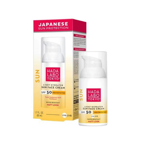 HADA LABO TOKYO Light Hydrator Sun Face Cream SPF50 » Moody Skin - Skincare Coreana | Crema ...