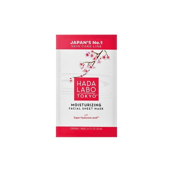 HADA LABO TOKYO Moisturizing Facial Sheet Mask 20ml » Moody Skin ...